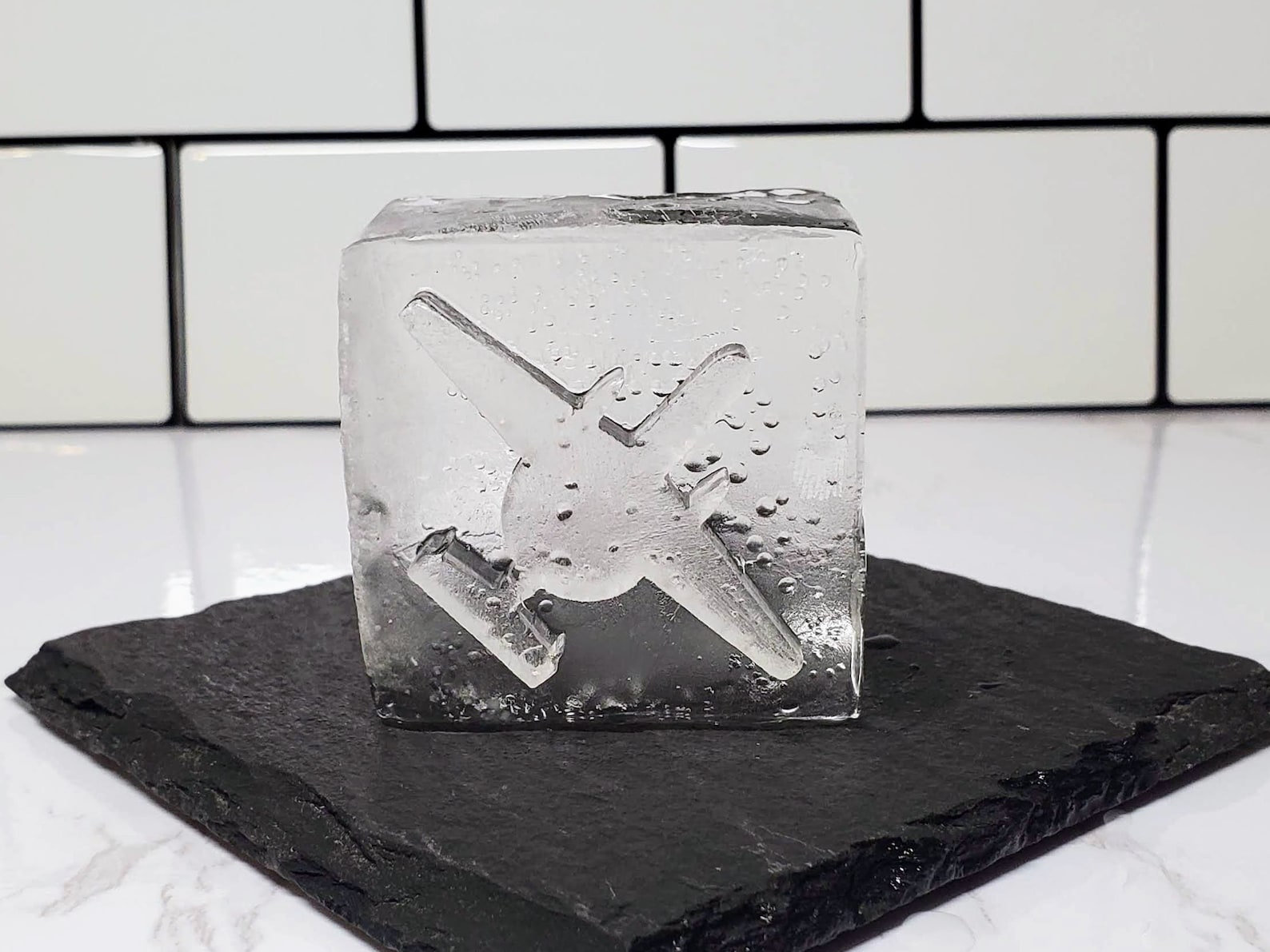 Personalized Whiskey Ice Cubes With Your Aircraft | Customized Whiskey ...
