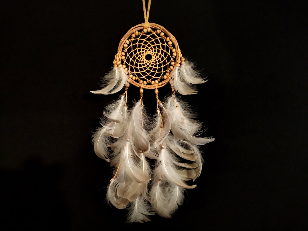 Orange Dream Catcher, Small Dream Catcher, Authentic Dream Catcher ...