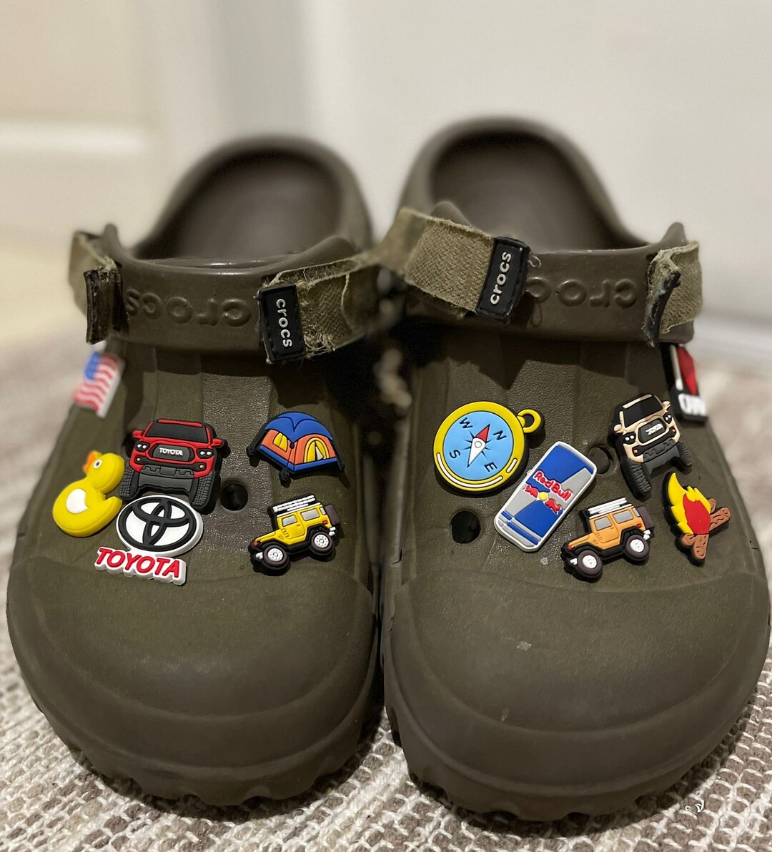 Explore in Style: off Road & Camping Shoe Charms Jibbitz for Crocs ...