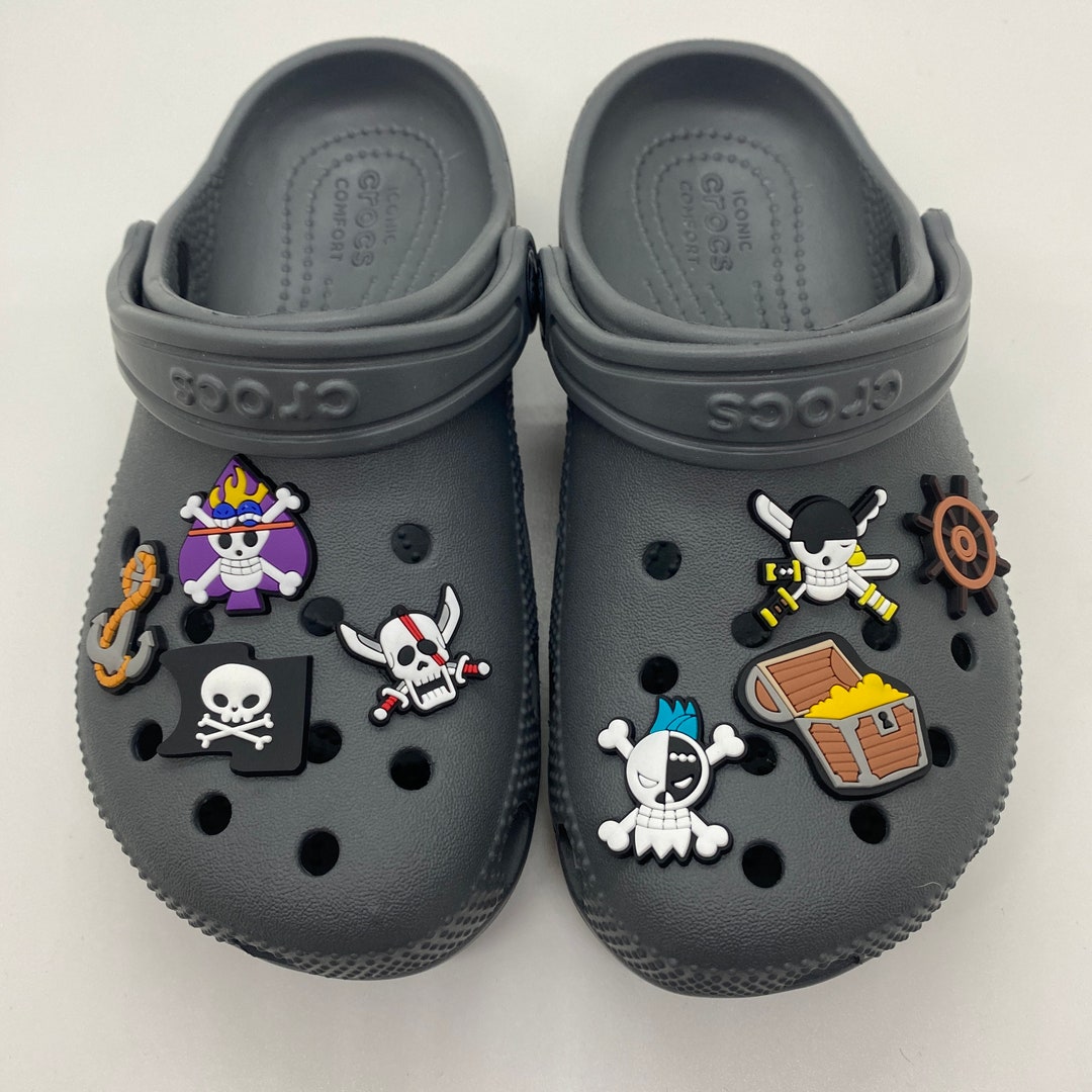 Ahoy, Matey Explore Pirates Shoe Charms Jibbitz for Crocs Set Sail With ...