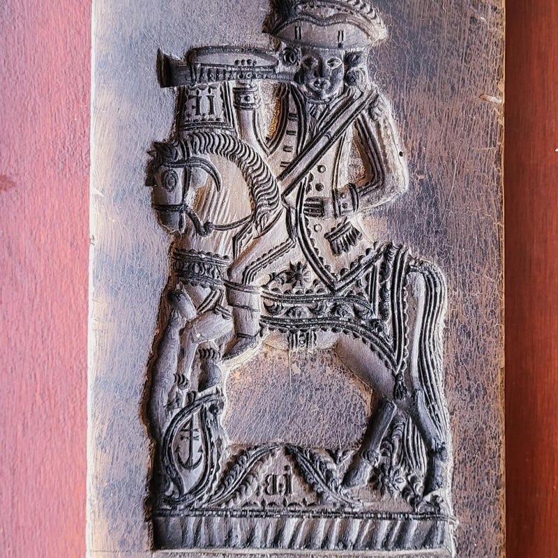 Speculaas Santa Mold - Etsy UK