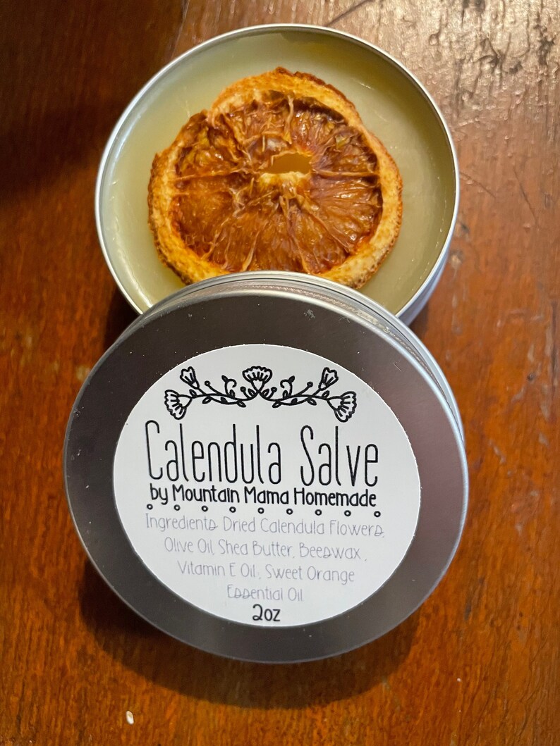 Calendula Salve - Sweet Orange - Etsy