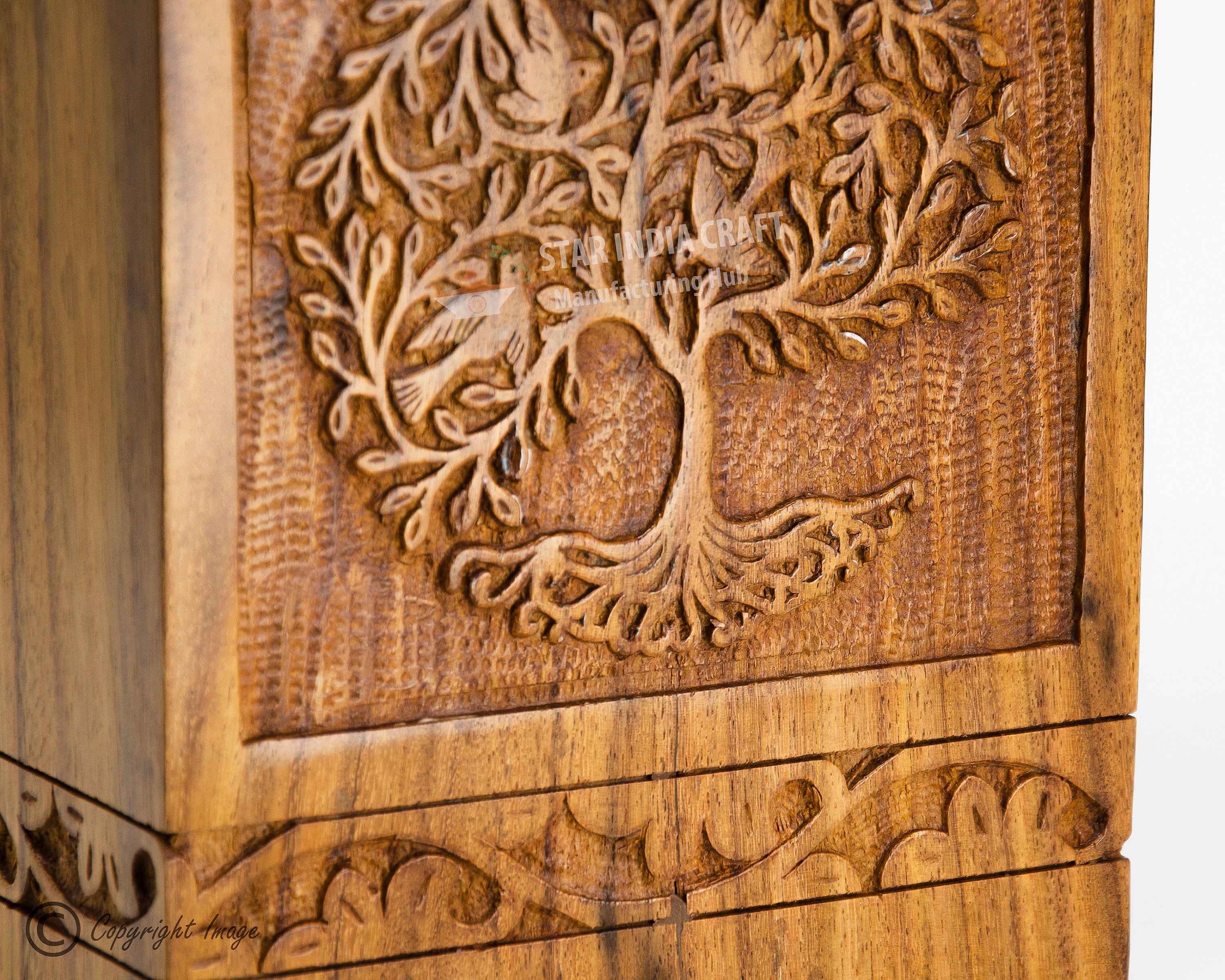 Rosewood Tree of Life Cremation Urn for Human Ashes Wooden - Etsy