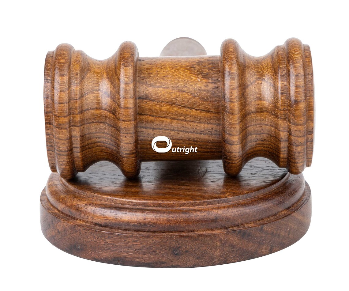 Rosewood Judge Mallet Engraved Auctioneers Mallet Handmade Wooden Judge ...