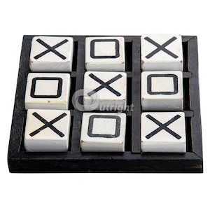 Tic Tac Toe Tabletop Game Set - XOX Game for Kids, Tic Tac Toe Game for ...
