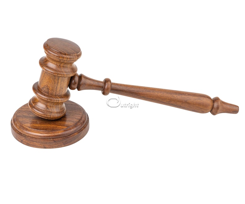 Rosewood Judge Mallet Engraved Auctioneers Mallet Handmade Wooden Judge ...