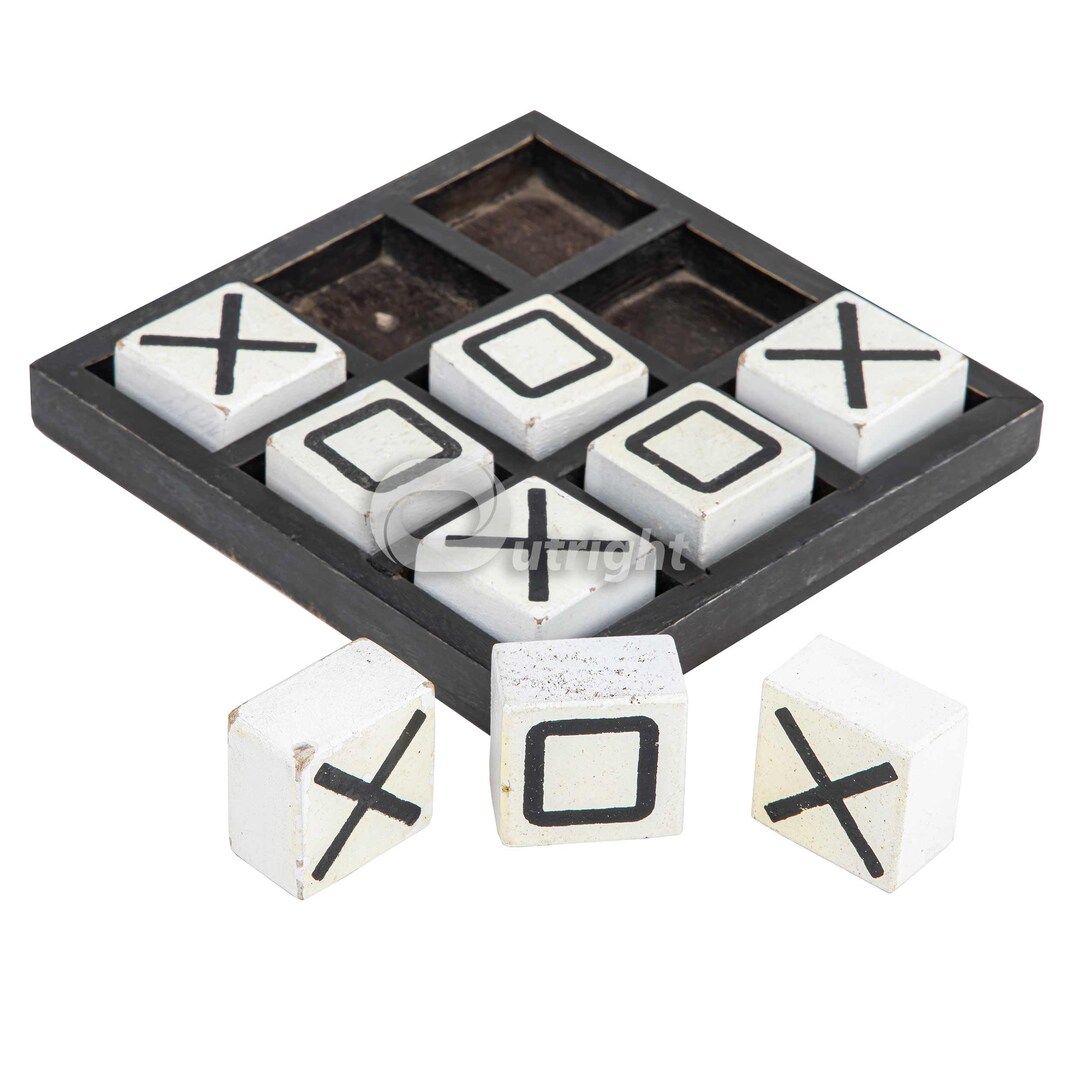 Tic Tac Toe Tabletop Game Set - XOX Game for Kids, Tic Tac Toe Game for ...