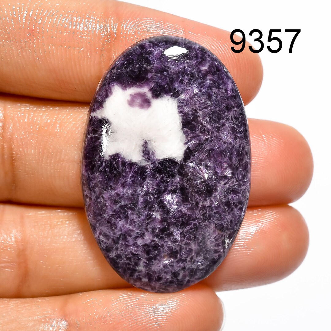 Natural Lepidolite Gemstone, Mix Shape Lepidolite Cabochon, Designer ...