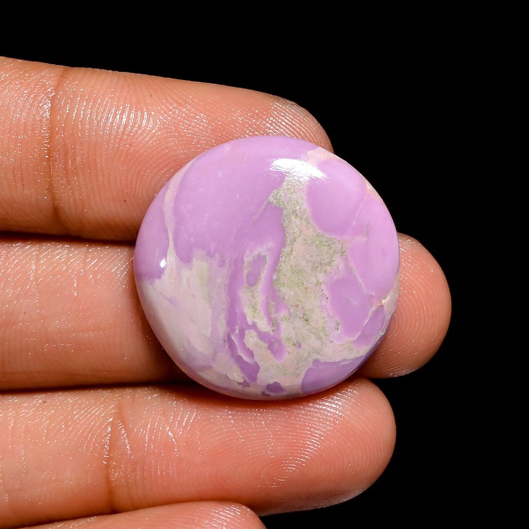 Natural Phosphosiderite Gemstone Cabochons, Round Shape Phosphosiderite Cabochon, Loose Gemstone ...