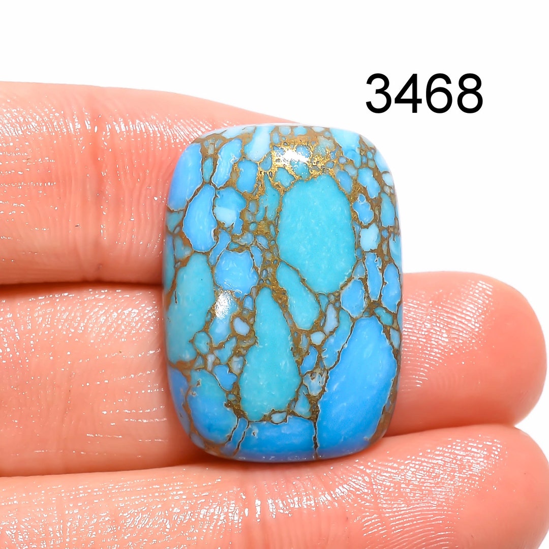 Blue Copper Turquoise Cabochons, Mix Shape Turquoise Cabochon, Loose ...