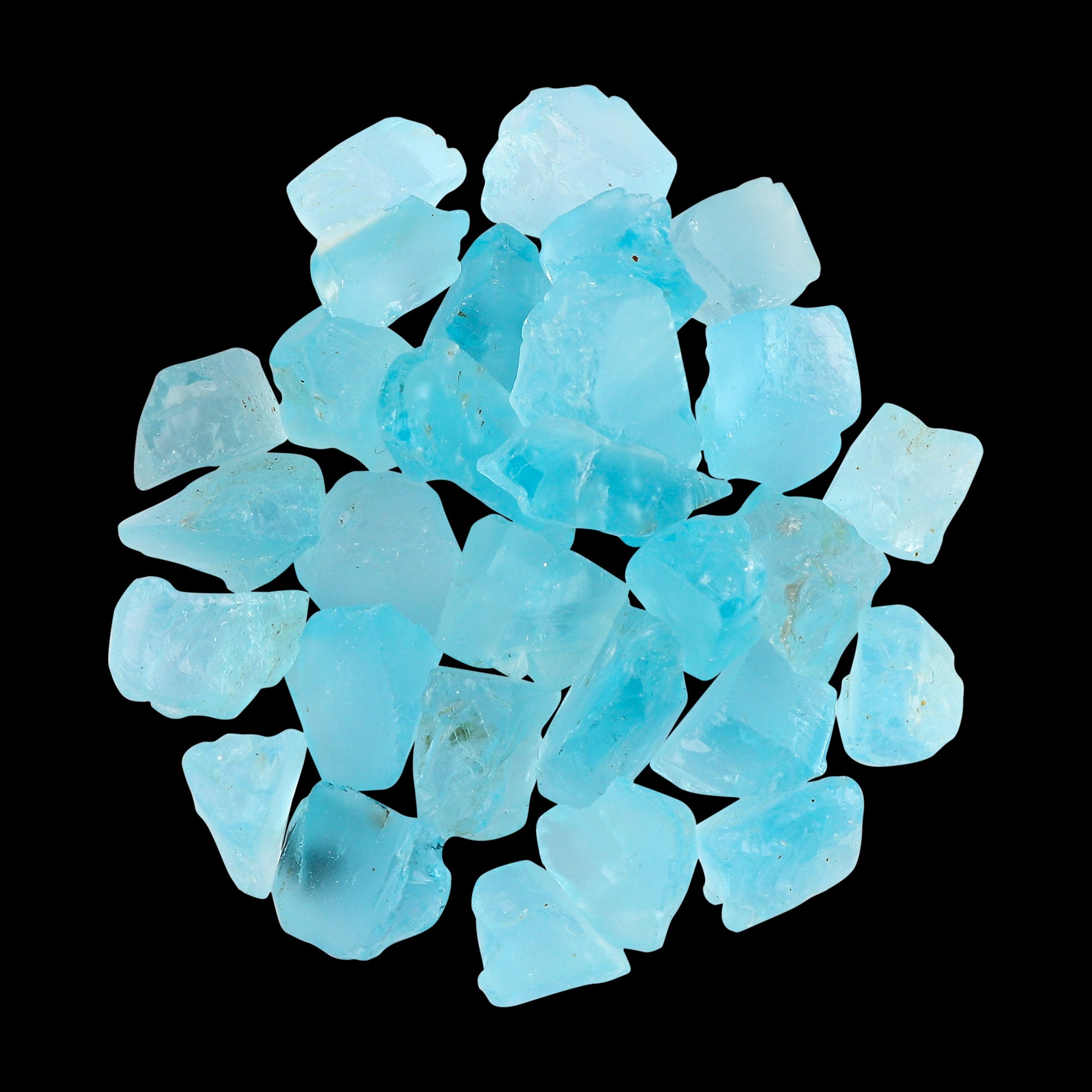 Sky Blue Topaz Rough Gemstone, AAA Quality, November Birthstone (12 Mm ...