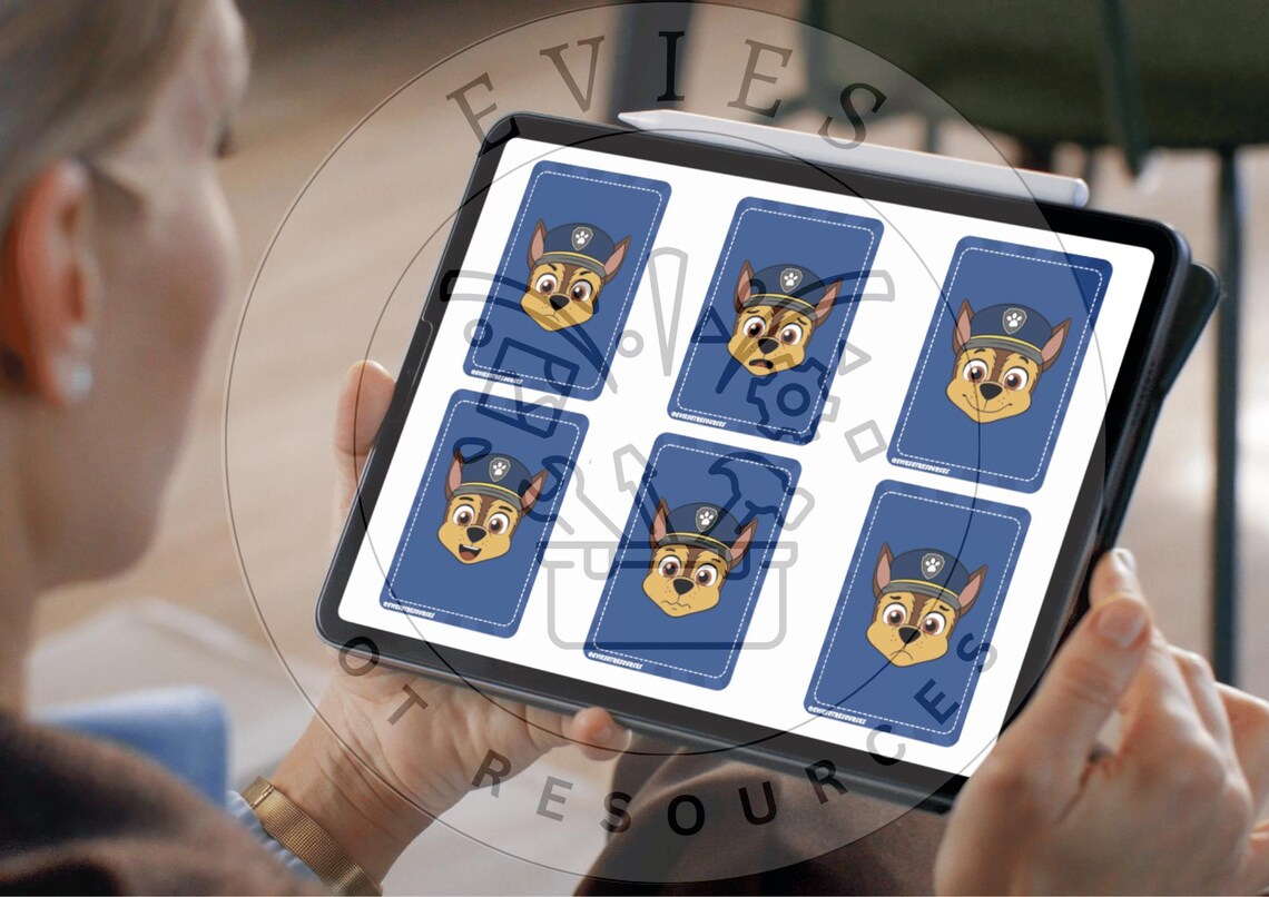 Emotion Cards for Kids Paw Patrol Feelings and Emotional Regulation ...