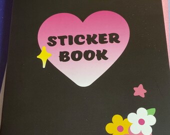 My Sticker Collection Book - Etsy