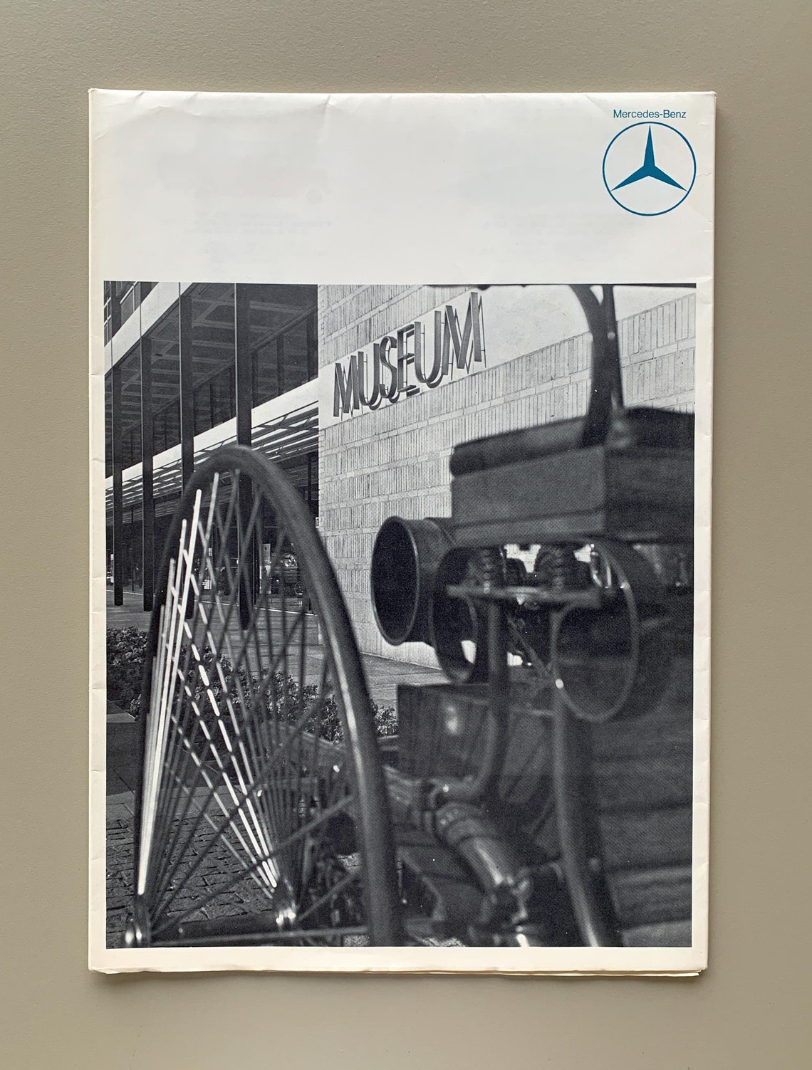 A Foldout Booklet on the Daimler Benz Museum Dated 1970s - Etsy