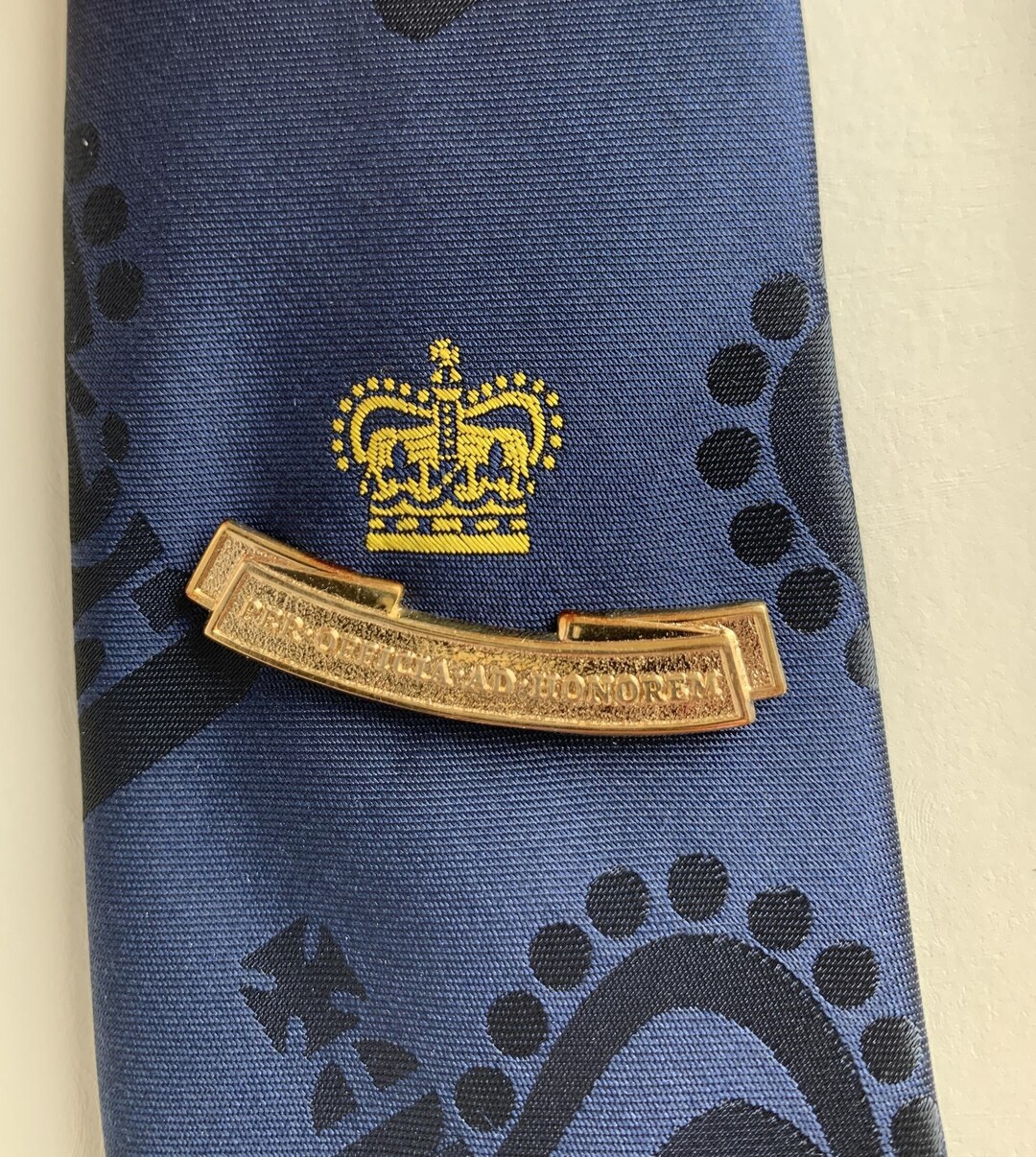 Royal Mail 25 Years Long Service Award Tie and Gold Pin Framed ...