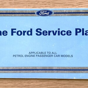 Original Ford Sierra Operating Guide August 1982 1st Edition Ref No ...