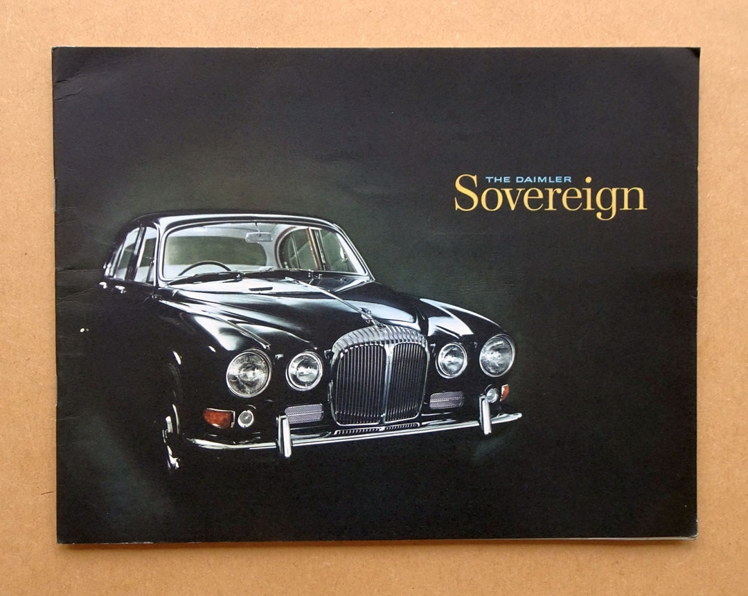 A Daimler Sovereign Car Brochure Dated August 1967 Limousine Saloon V8 ...