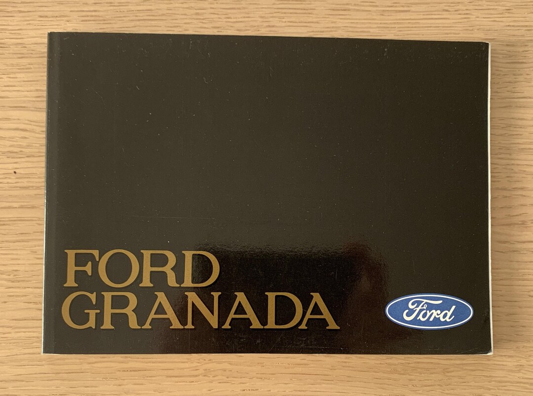 Original Ford Granada Owner’s Handbook 1985 5th Edition Order Code ...