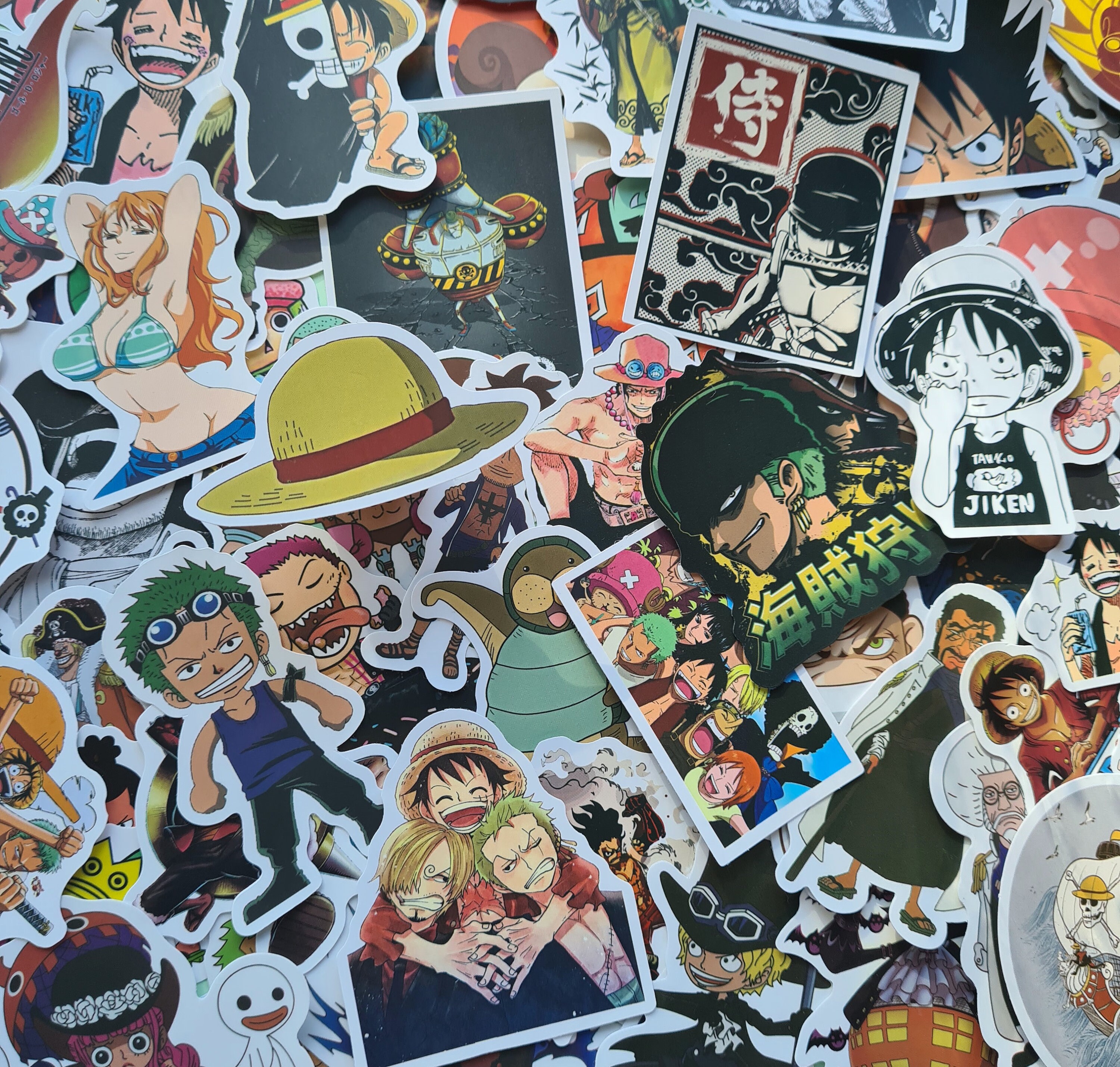 Anime Stickers Manga Inspired Decals One P Co by Coe - Etsy UK