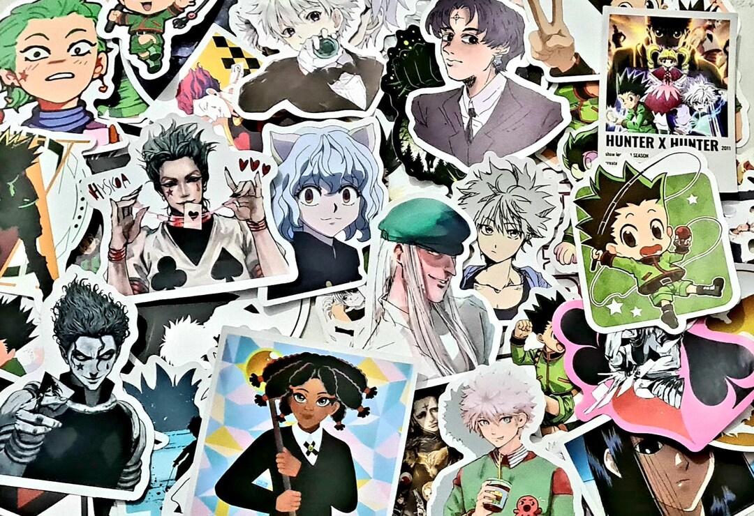 Co by Coe Anime Inspired Hunter Stickers Decals Journal Stickers Anime ...