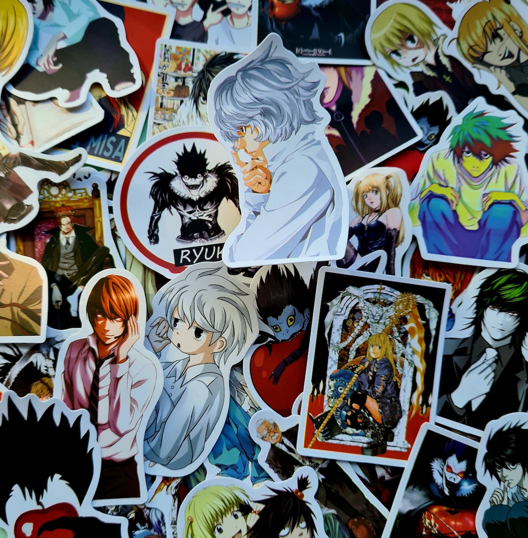 Anime Stickers Popular Manga Decals D.note Inspired Co by Coe Anime ...