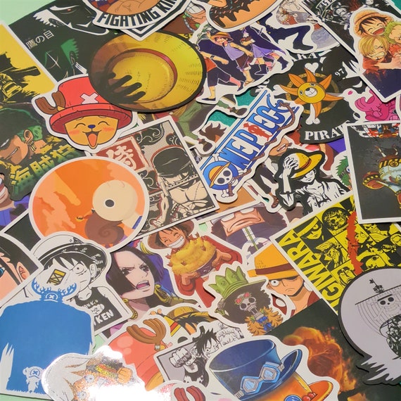 Anime Stickers Manga Inspired Decals One P Co by Coe - Etsy UK