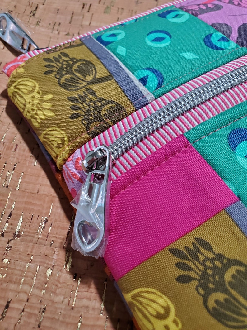 Fabric Carrying Case. Home Sewn Zipper Pouch/case for Tablet, Notebbook ...