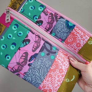 Handmade Quilted Tablet Case, Floral Zipper Pouch (11x8.5 Inches) - Etsy