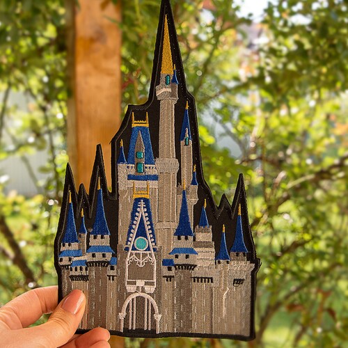 Gothic Filigree Castle Church Tower Iron on Embroidery Patch - Etsy