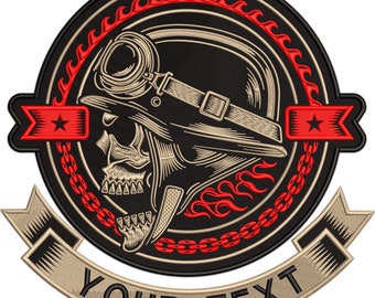 Skull Back Patches - Etsy