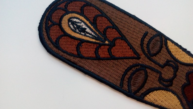 African mask patch embroidered. Iron on or sew on. | Etsy