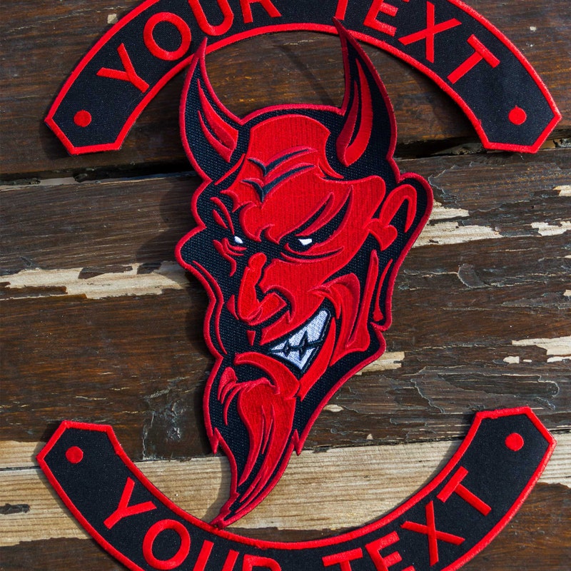 Red Devil Patch - Etsy