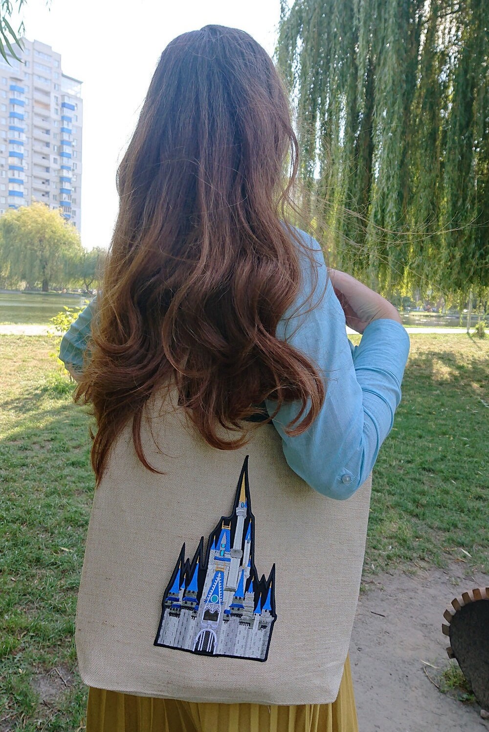 Castle Iron on Patch Large Embroidered Castle - Etsy