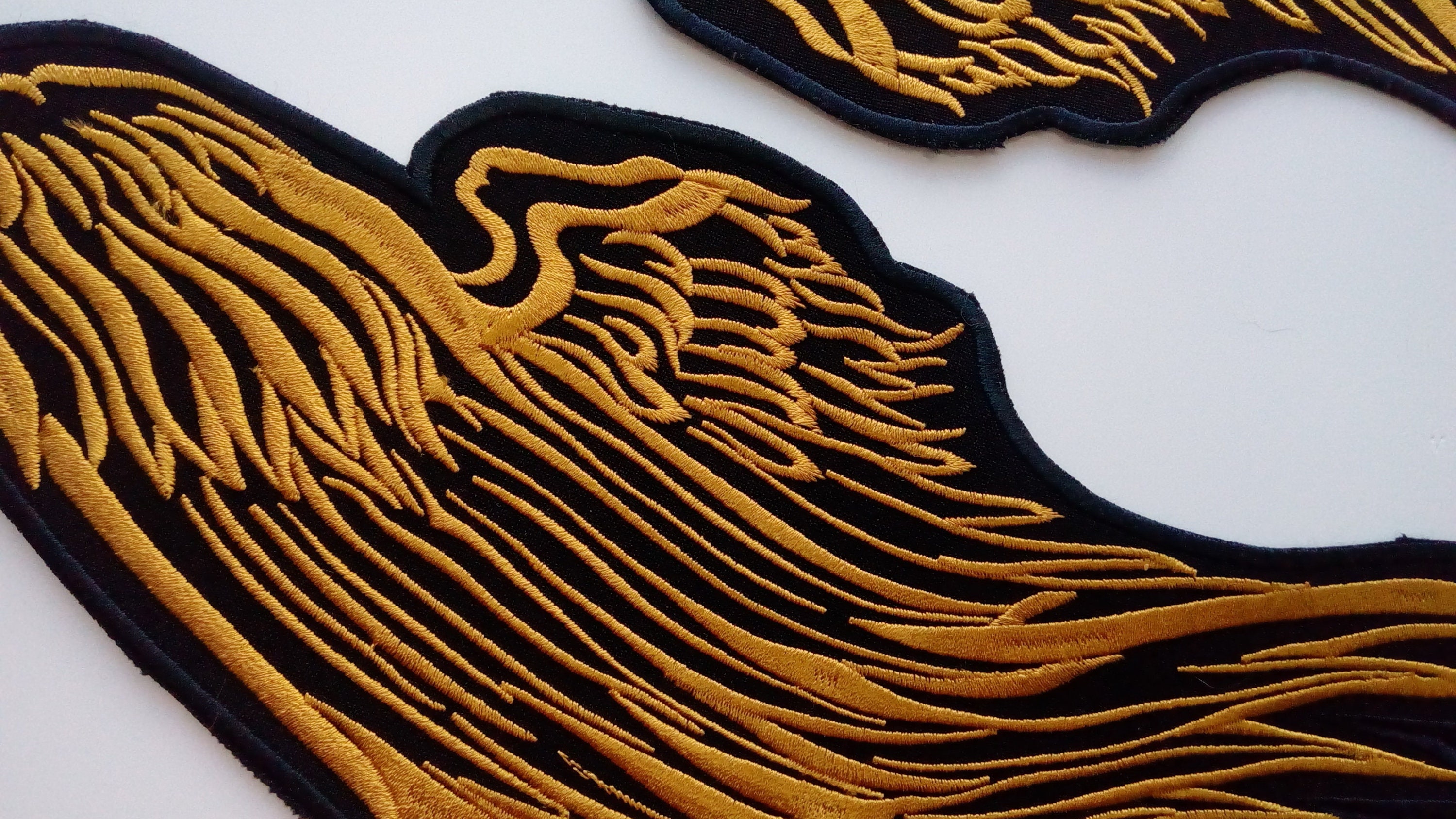 Large Wings Patch Embroidered Wings Patch - Etsy