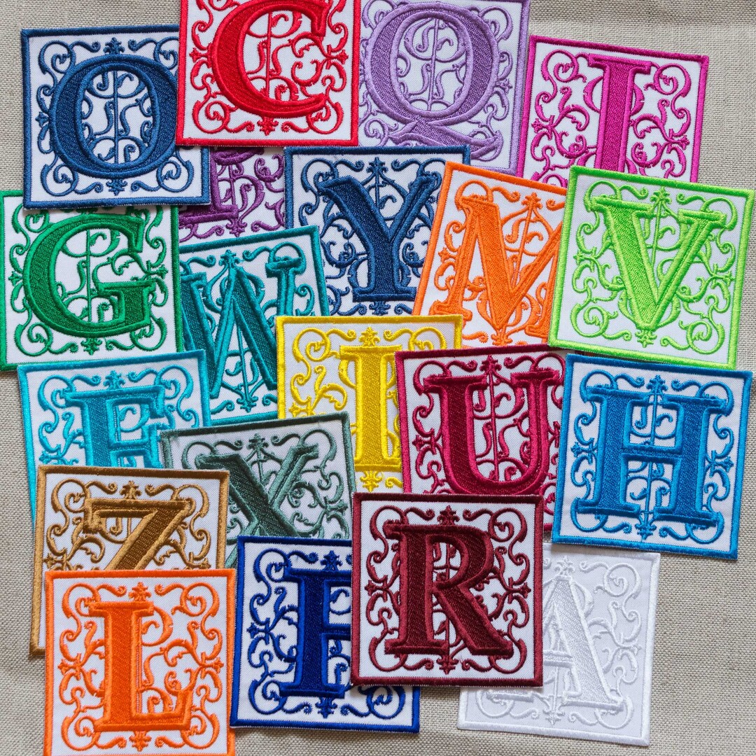 Alphabet Patches, Bulk Letter Patches, Wholesale Patches, 26 Letters - Etsy