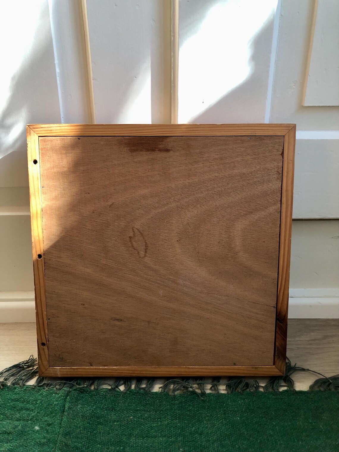 Vintage Wooden Display Box, Wooden Shelf - Etsy