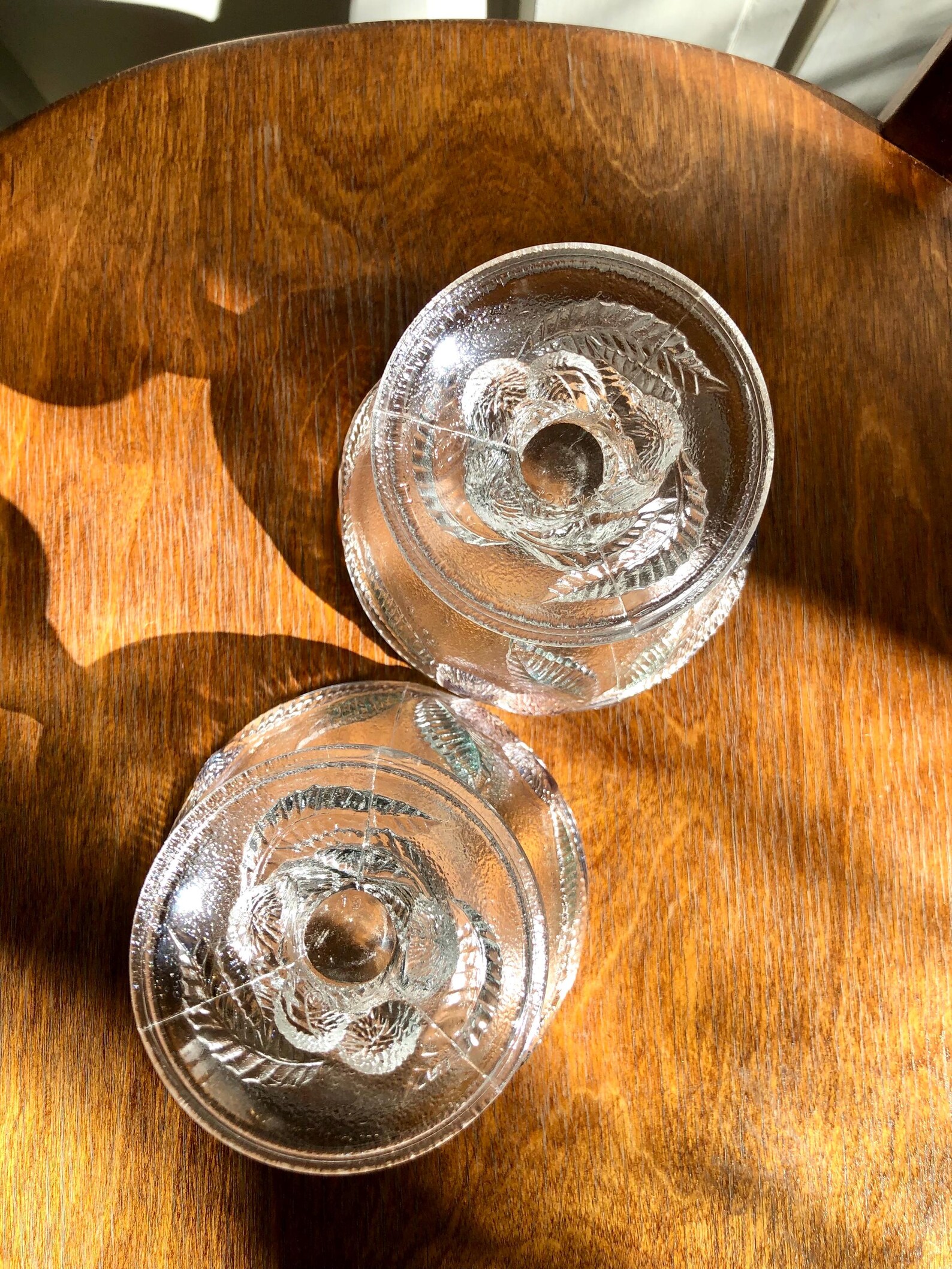 Vintage Ice Cream Cups, Glass Ice Cream Bowls - Etsy