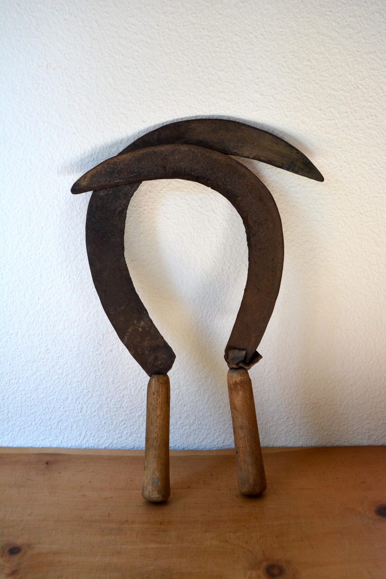 Antique Swiss Sickles - Set of 2 - Etsy