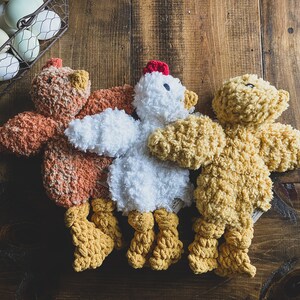Chicken Lovey | Fuzzy Chicken | Sherpa Chicken | Cuddle Chicken ...