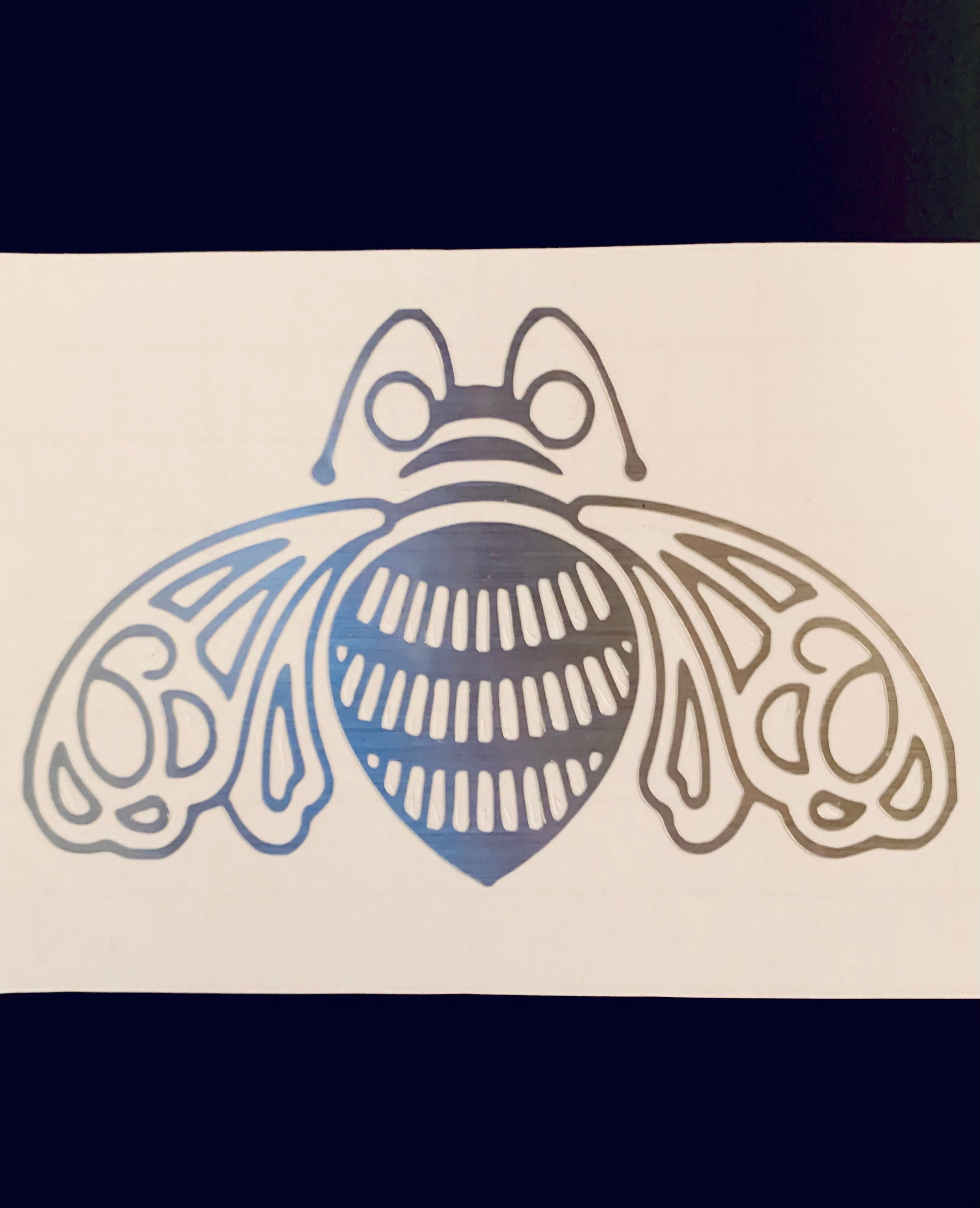 Patron Bee Vinyl Decal Vinyl Sticker Vinyl Decal Patron | Etsy