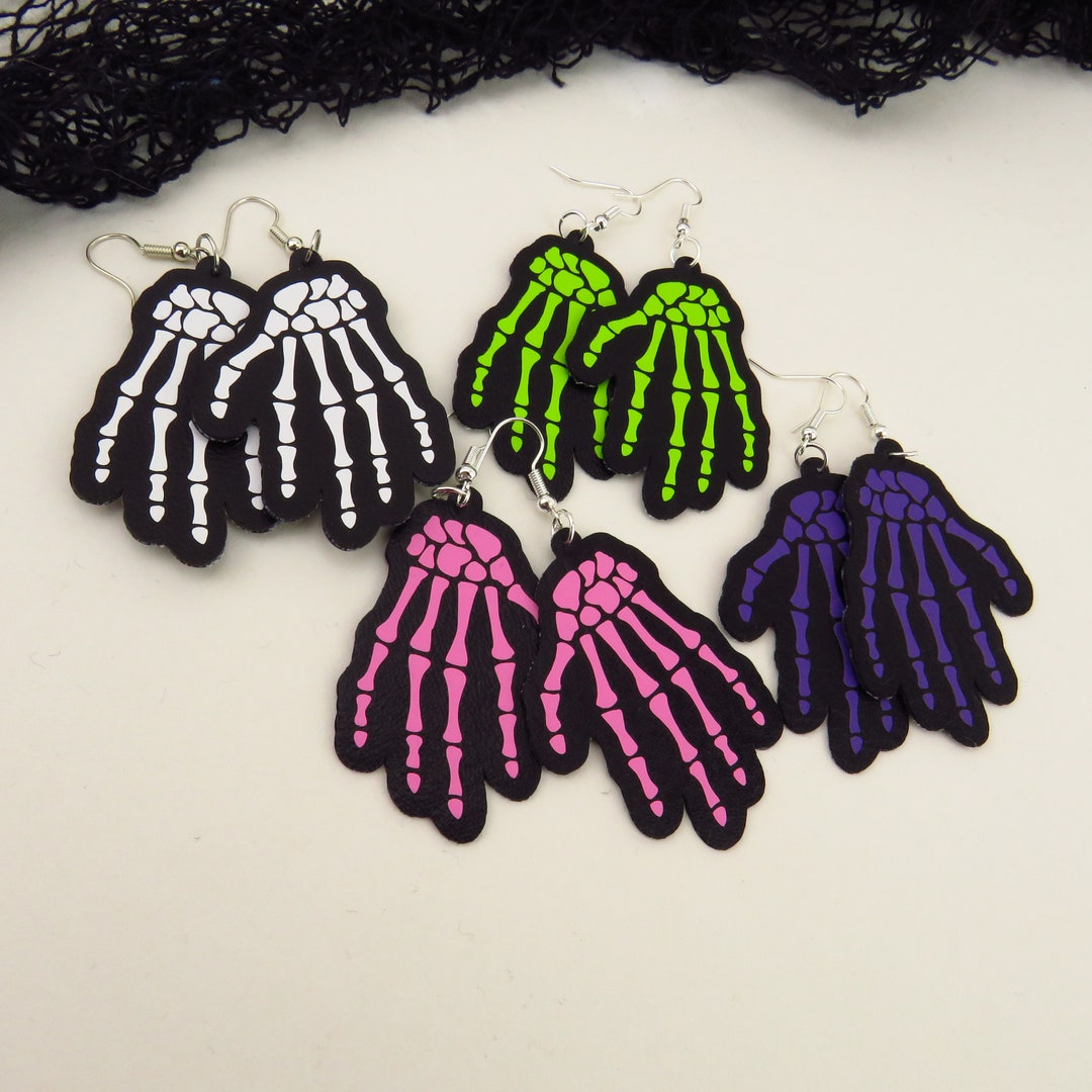 Creepy Cute Pastel Goth Skeleton Hand - Etsy