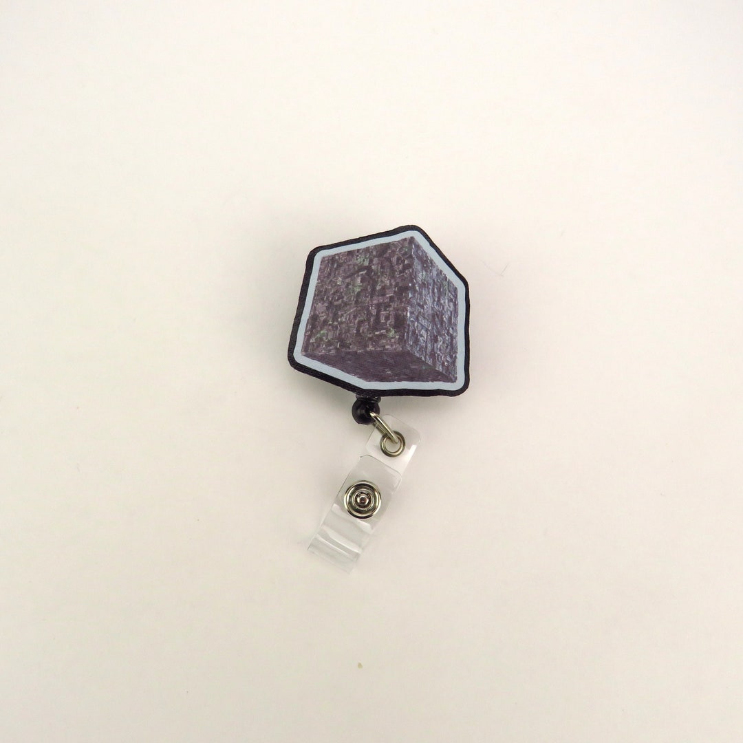 Star Trek Borg Cube Badge Reel - Etsy