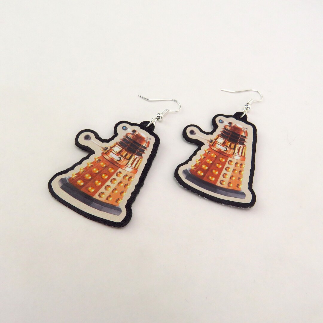 Doctor Who Dalek Earrings - Etsy
