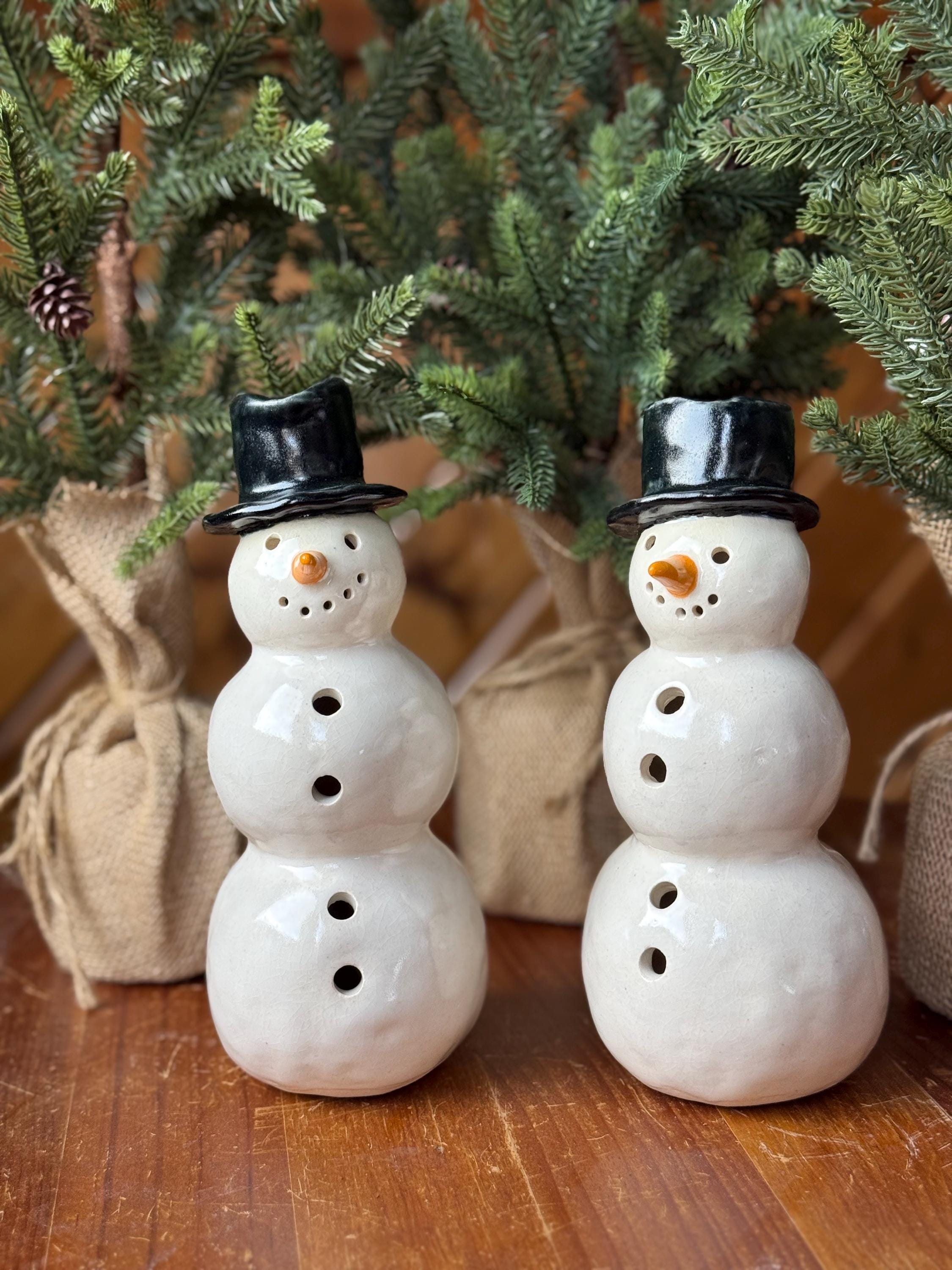 Top Hat Snowman - Etsy