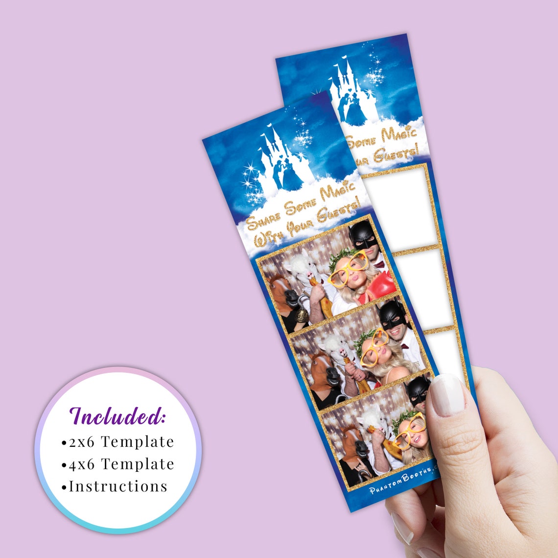 Custom Disney Themed Wedding Photo Booth Photo Strip 2x6, 4x6 ...