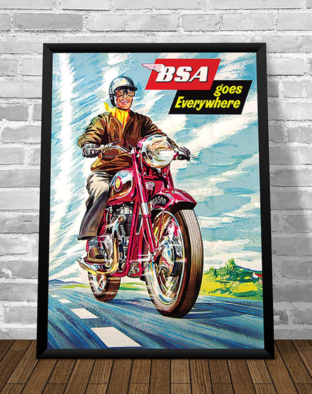 1950 BSA Poster - Etsy
