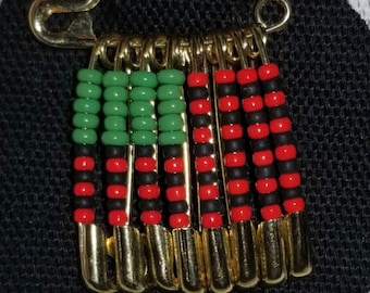 Pan-african Flag Pin (gold) - Etsy