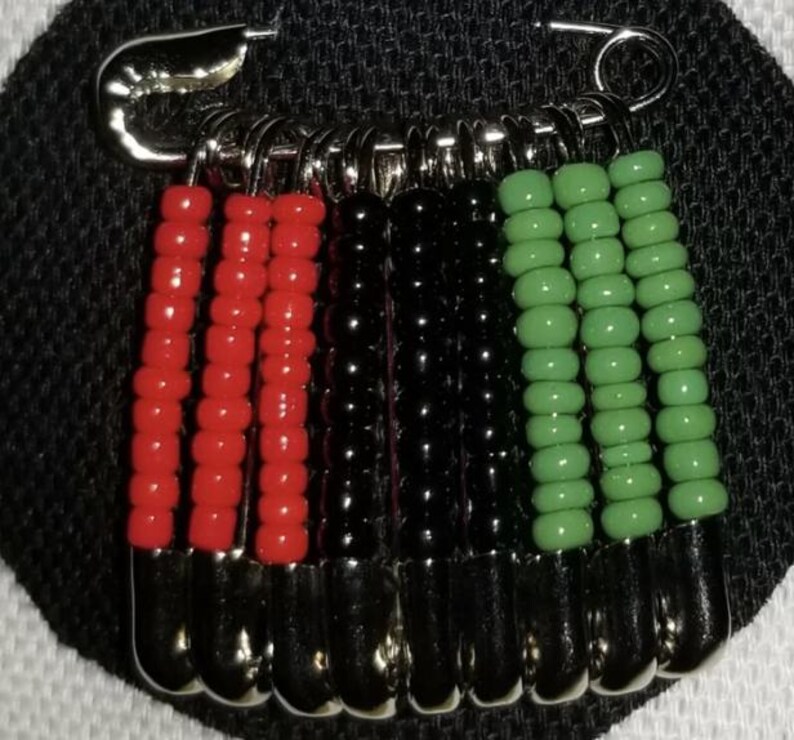 Pan-african Flag Pin - Etsy