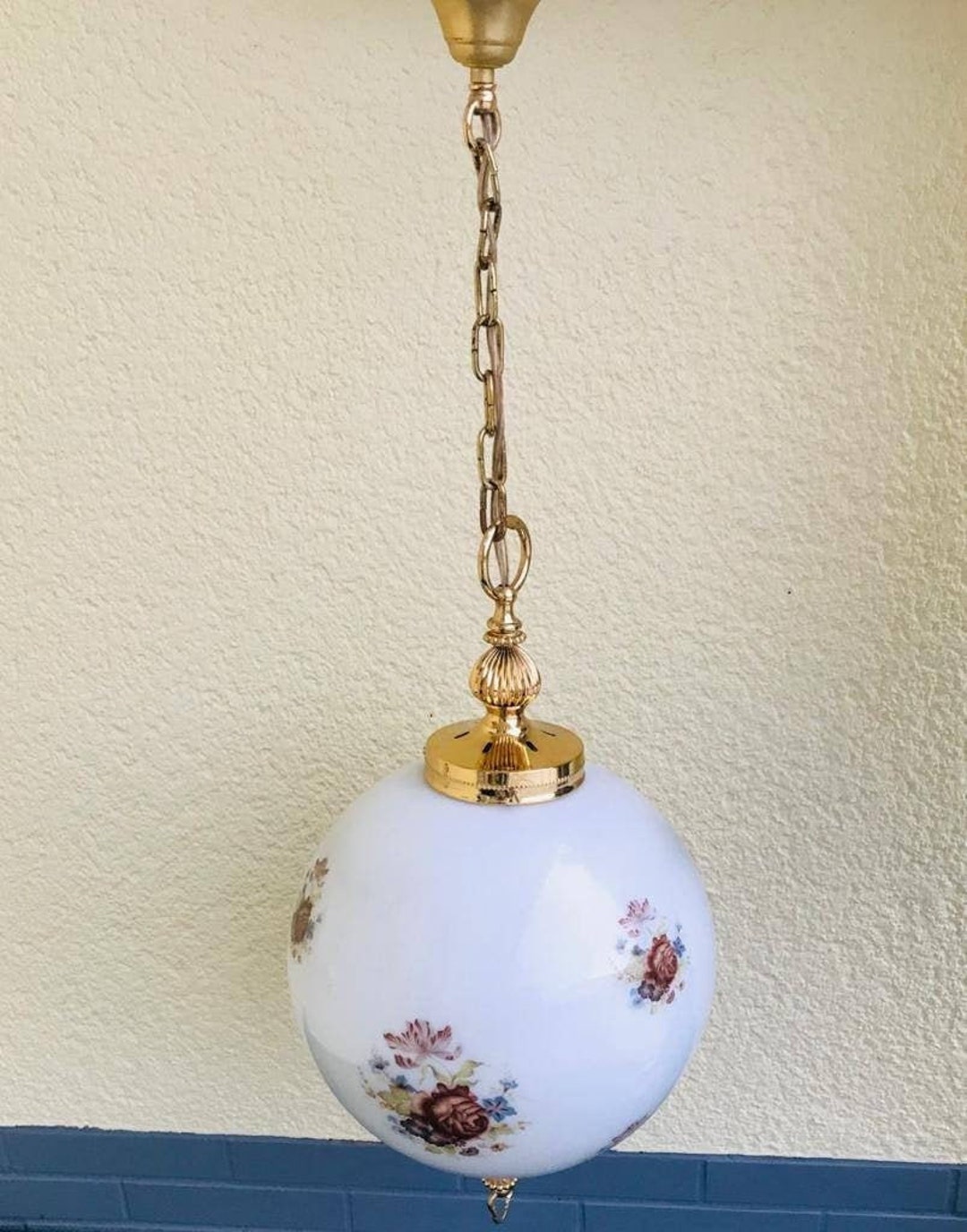 A Designer Vintage Ball Lamp / Pendant Lamp From the 60s - Etsy
