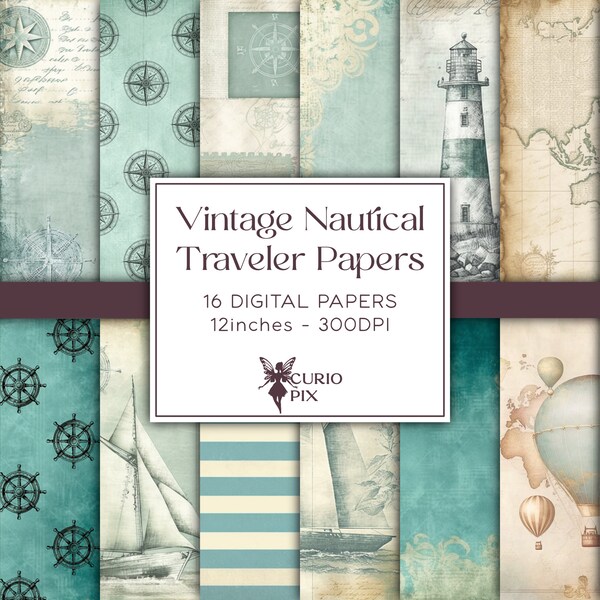 Nautical Scrapbook - Etsy